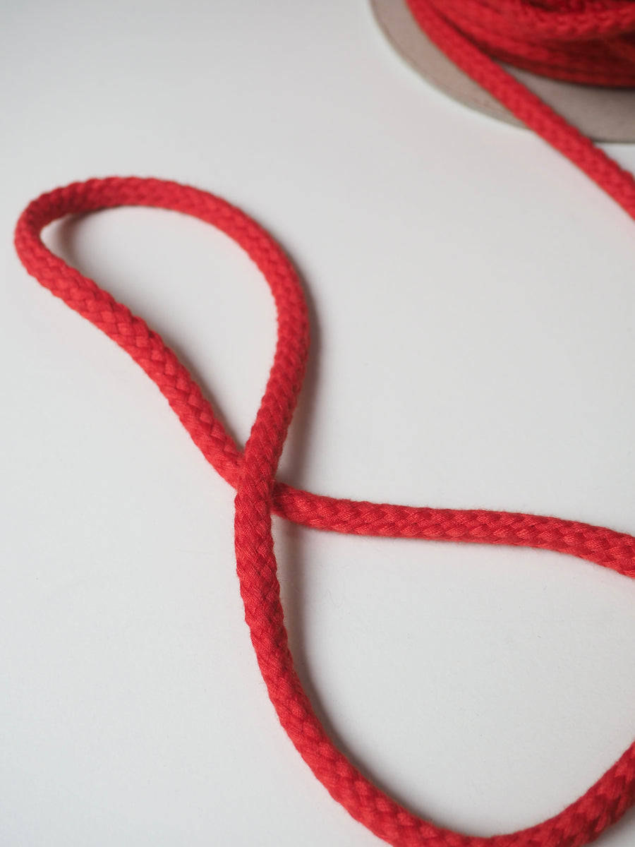 Red Braided Cord 8mm – The New Craft House