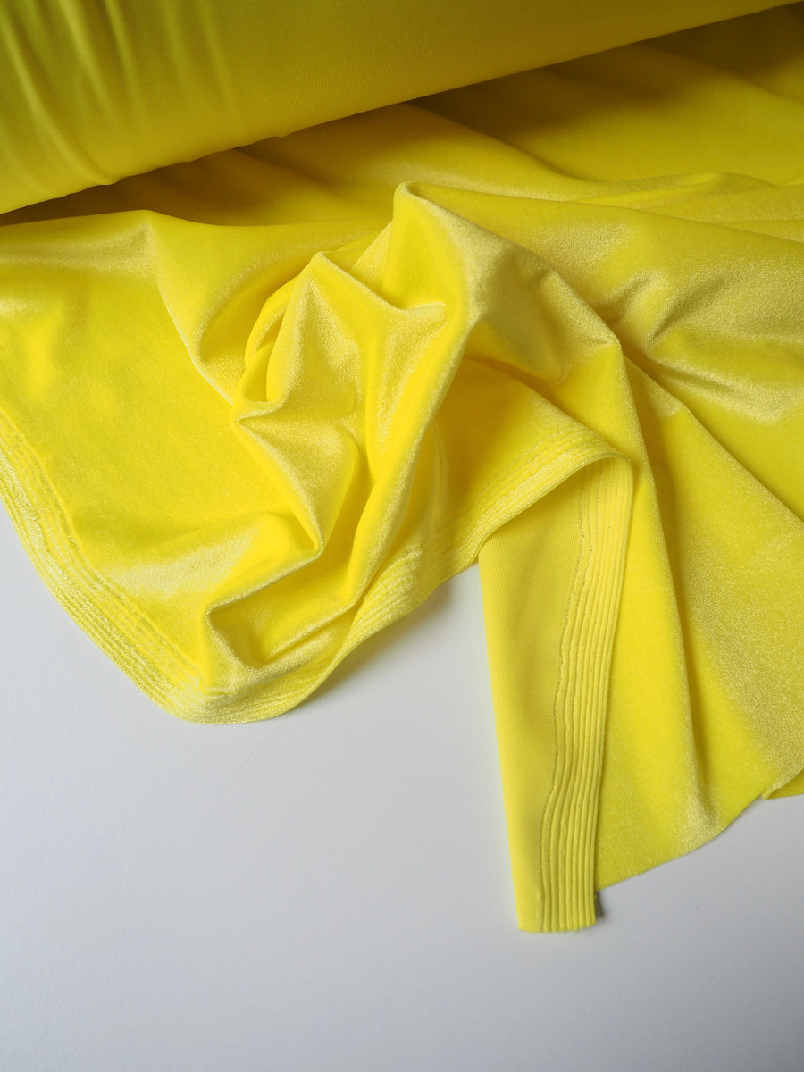 Neon Yellow Velour – The New Craft House