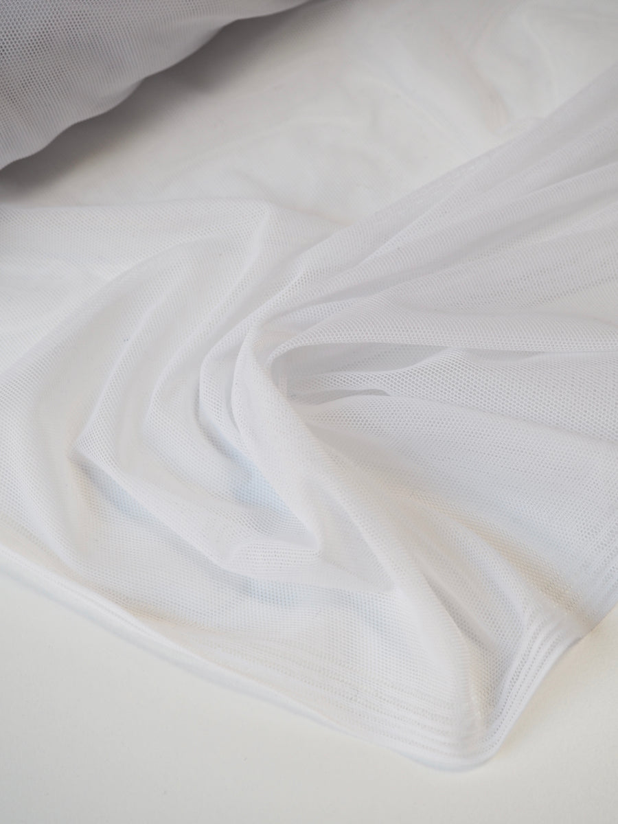 White Stretch Mesh – The New Craft House