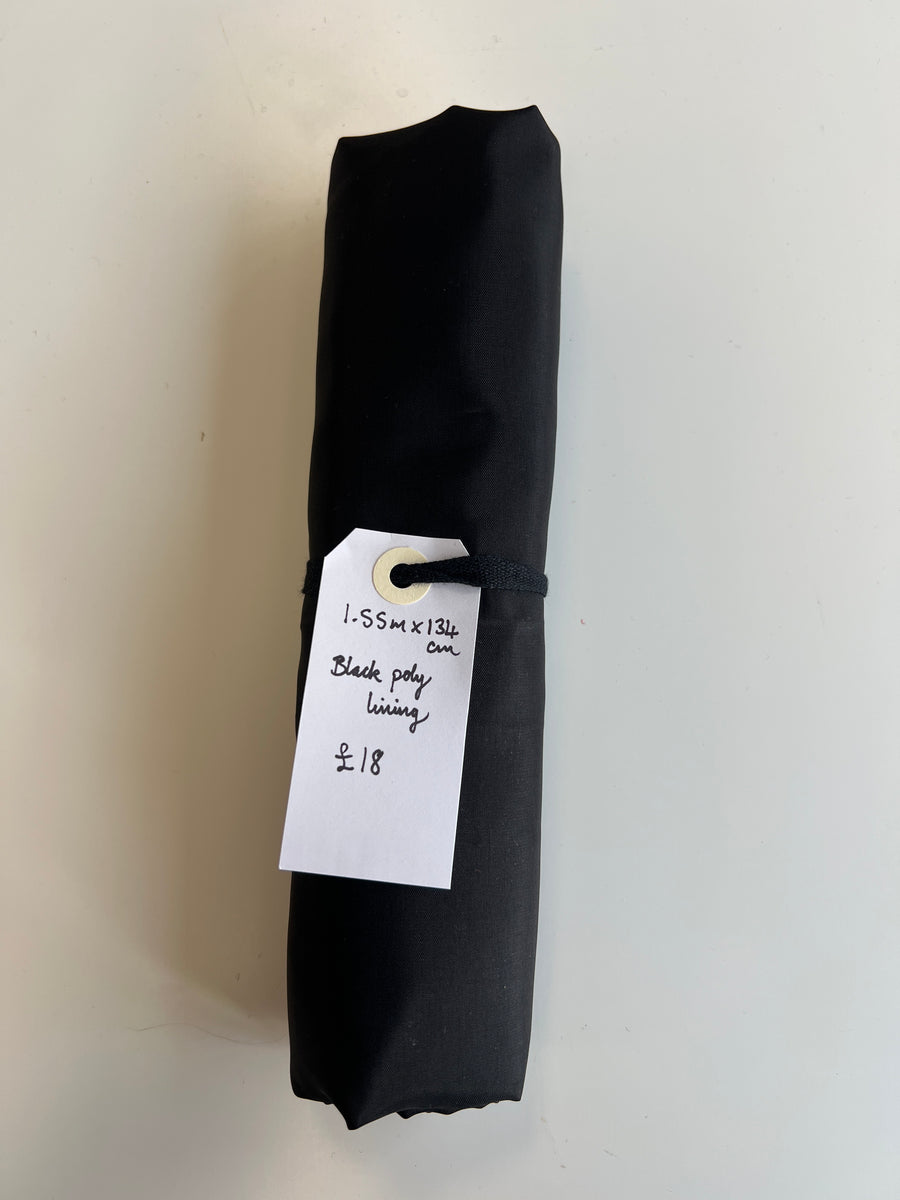Black Poly Lining Remnant – The New Craft House