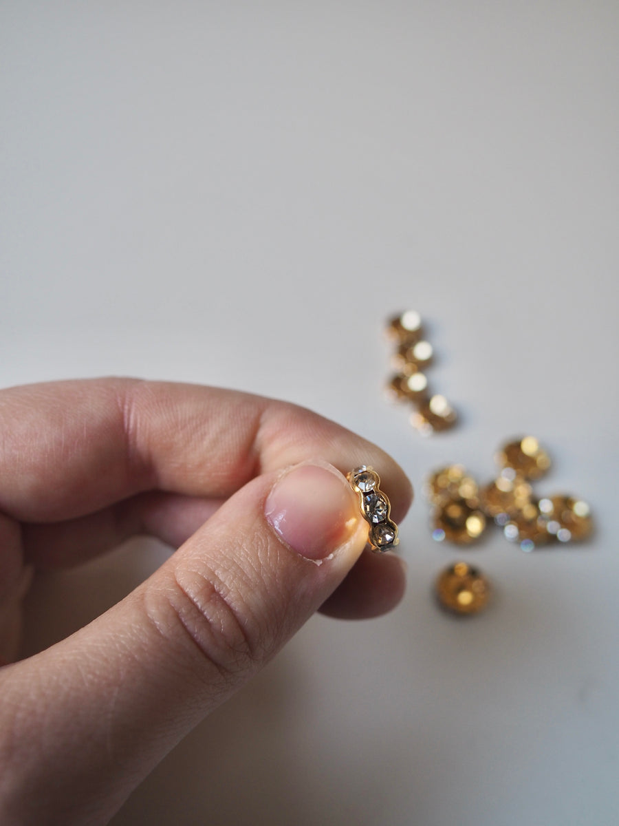 Gold Crystal Beads – The New Craft House