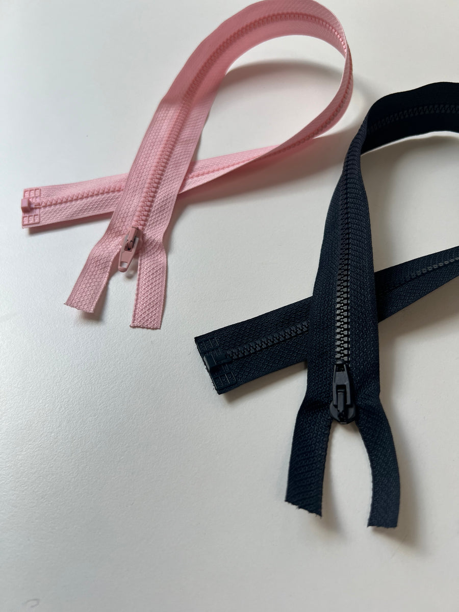 Lampo Open-Ended Small Chunky Plastic Zips 40cm – The New Craft House