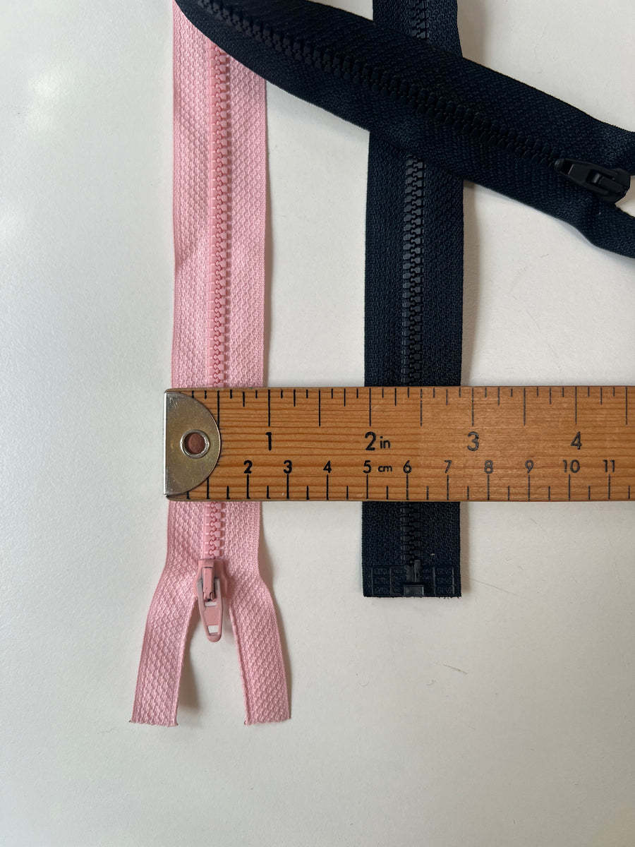 Lampo Open-Ended Small Chunky Plastic Zips 40cm – The New Craft House