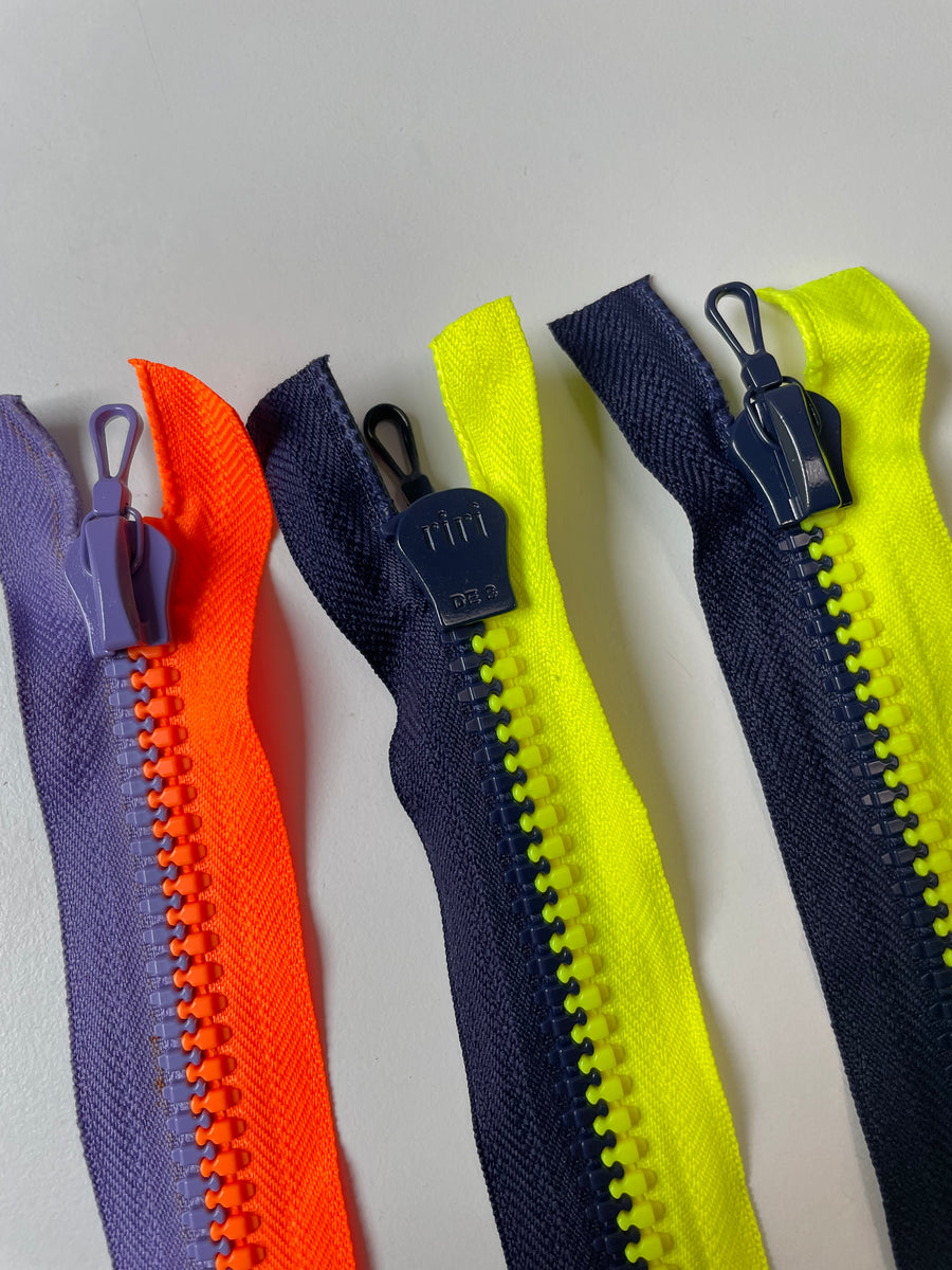 Riri 100cm/39inch Two-Tone Closed Ended Zips – The New Craft House