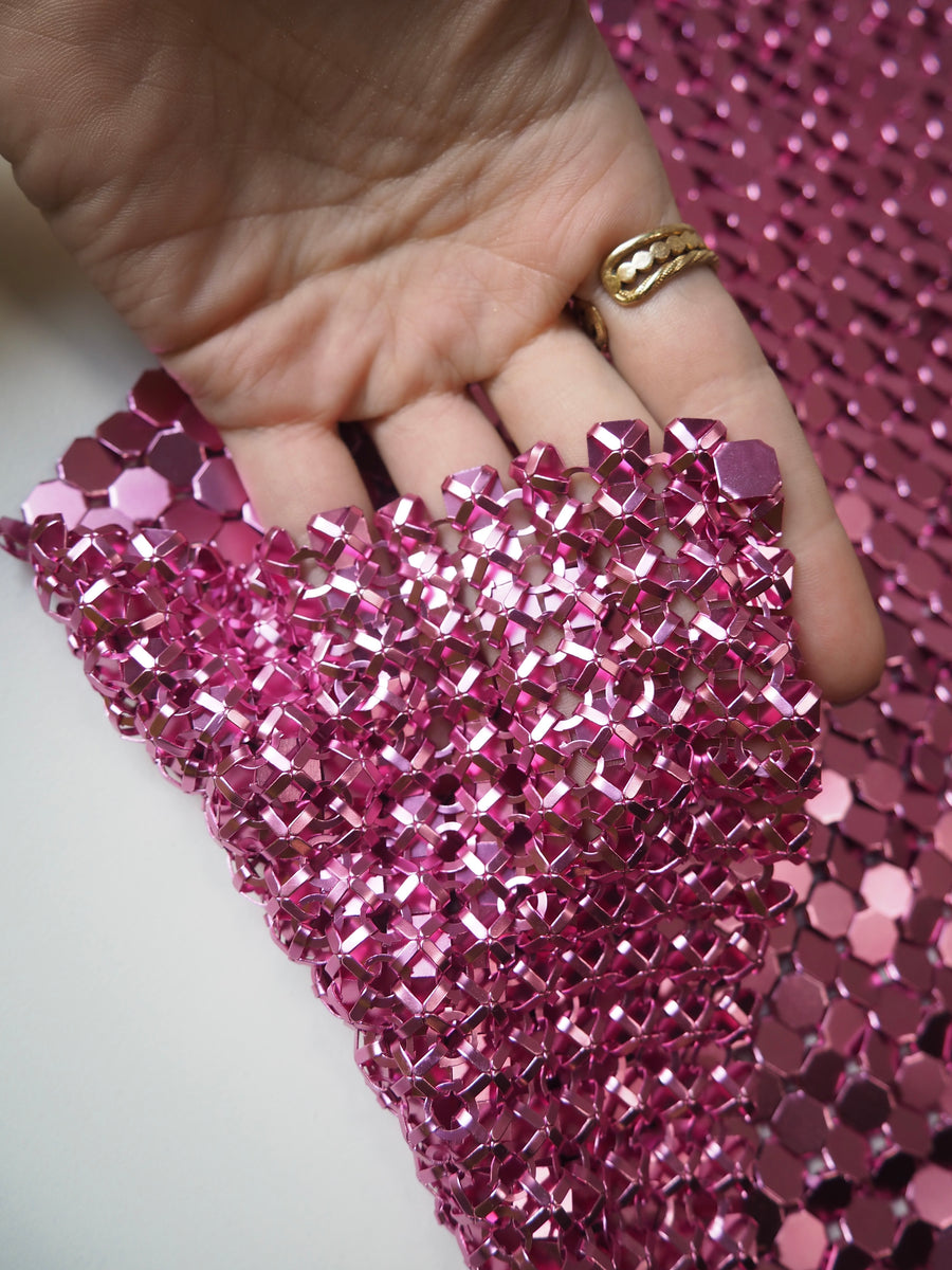 Large Candy Pink Chainmail – The New Craft House