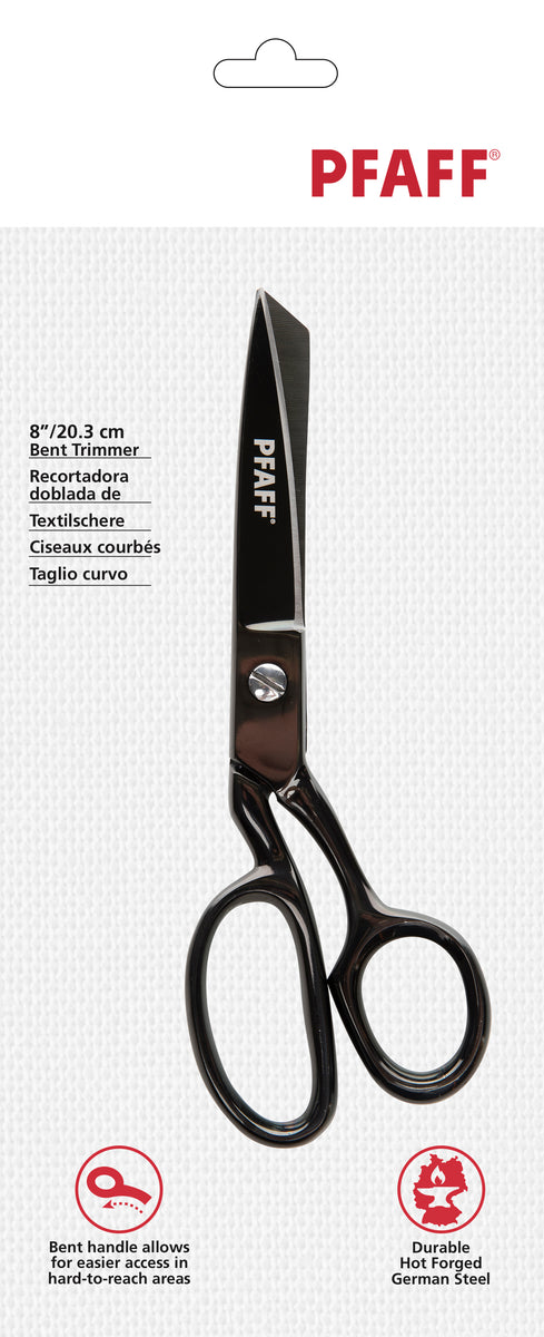 PFAFF 8" Bent Trimmer Scissors – The New Craft House