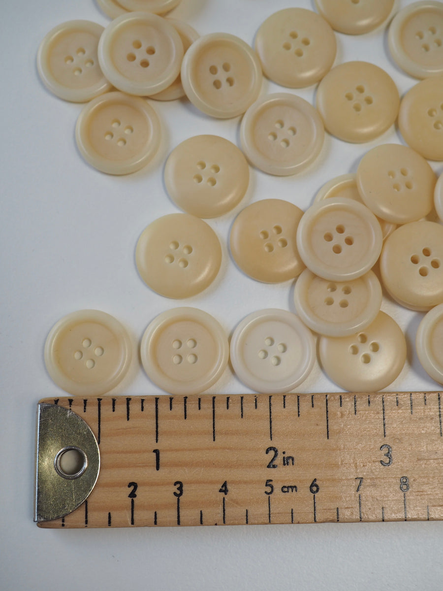 Natural Corozo Button 20mm – The New Craft House