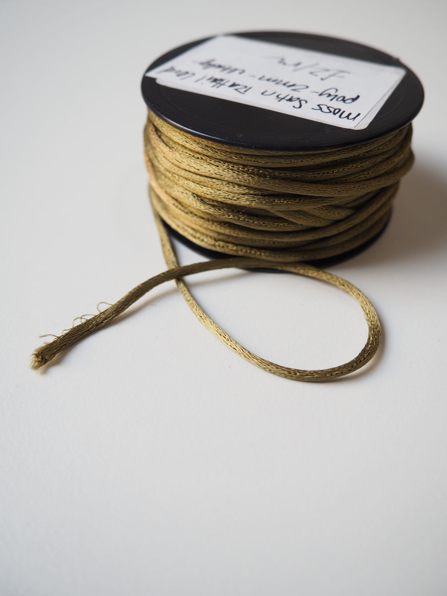 Moss Satin Rattail Cord – The New Craft House