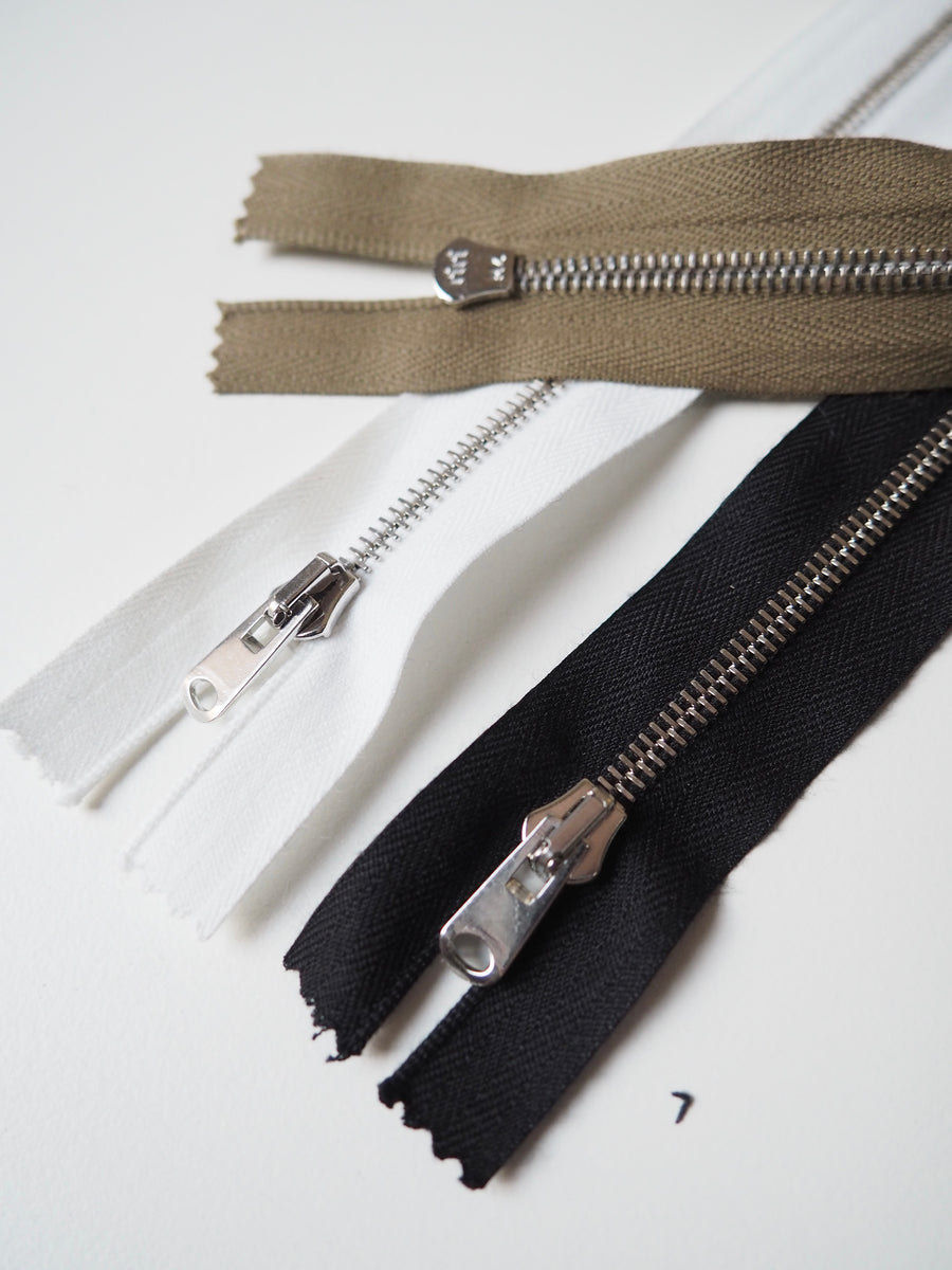 Riri 17cm/6.5 inch Narrow Metal Teeth Jeans Zips – The New Craft House